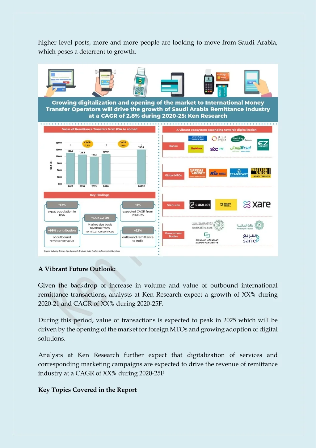 PPT - International Remittance Industry in Saudi Arabia: Outlook to ...