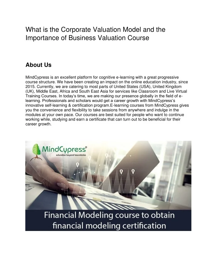 PPT - What is the Corporate Valuation Model and the Importance of ...