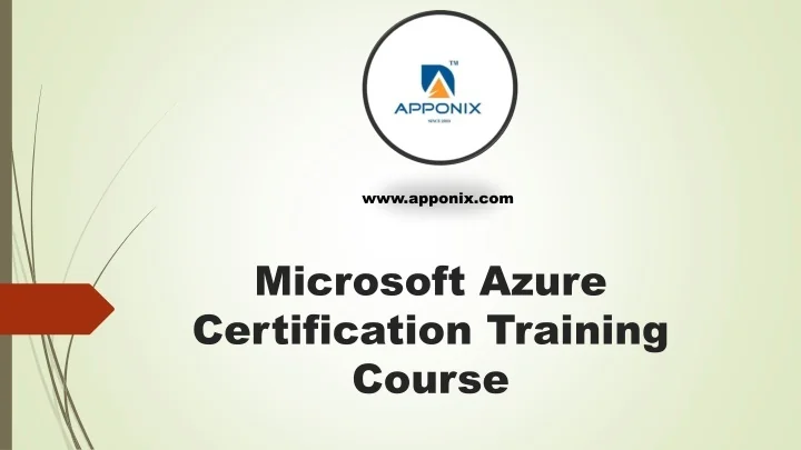 PPT - Microsoft Azure Certification Training Course PowerPoint ...