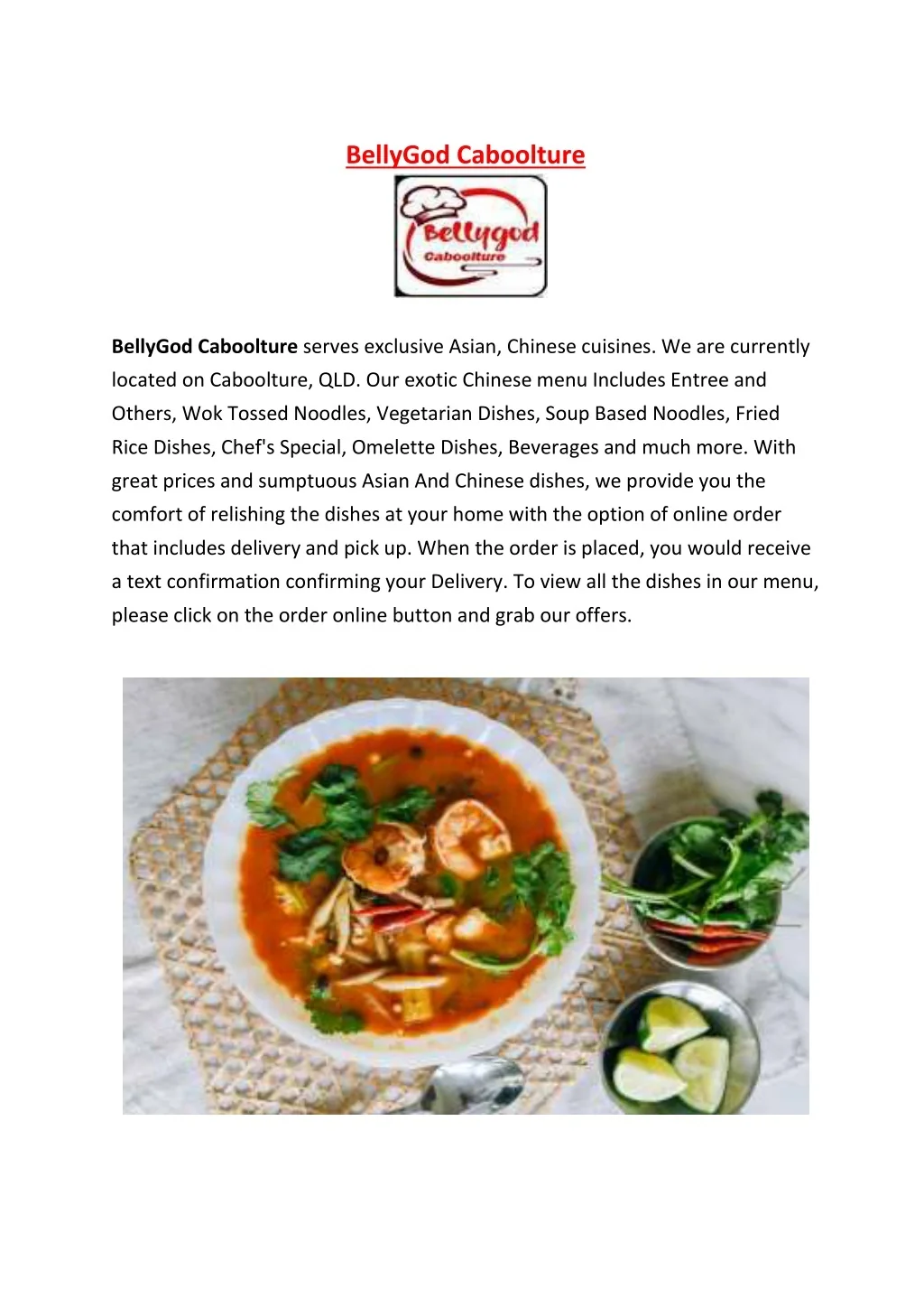 PPT - 5% off – Belly God Restaurant Menu Caboolture, QLD PowerPoint ...