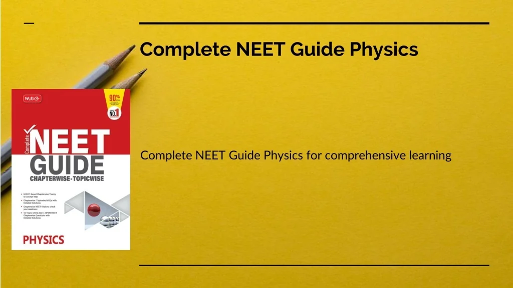PPT - What are some of the best NEET books for Physics PowerPoint ...