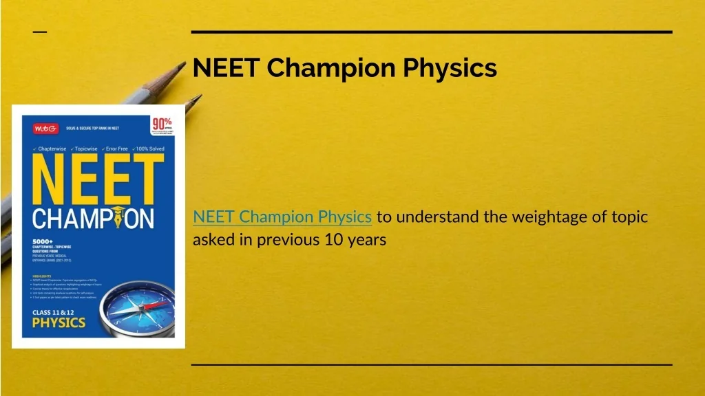 PPT - What are some of the best NEET books for Physics PowerPoint ...