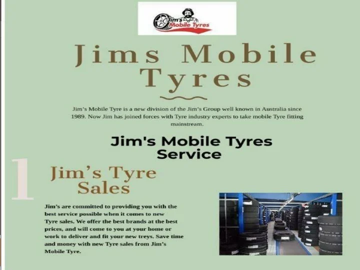 PPT - Jim Mobile Tyre PPt PowerPoint Presentation, free download - ID ...