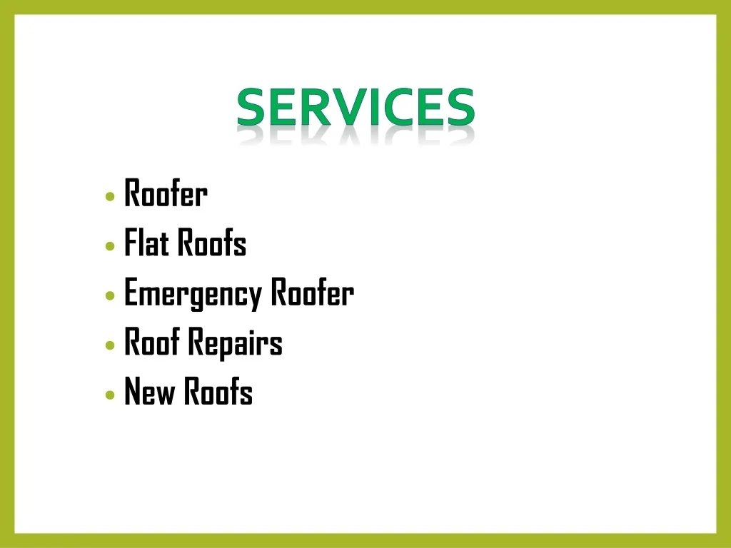 PPT - Best Flat Roofs in Bainsford PowerPoint Presentation, free ...