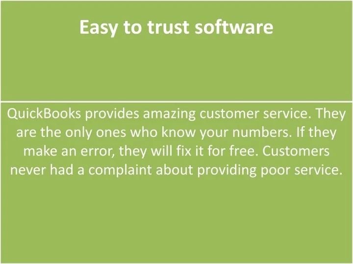PPT - Easy to trust software PowerPoint Presentation, free download ...