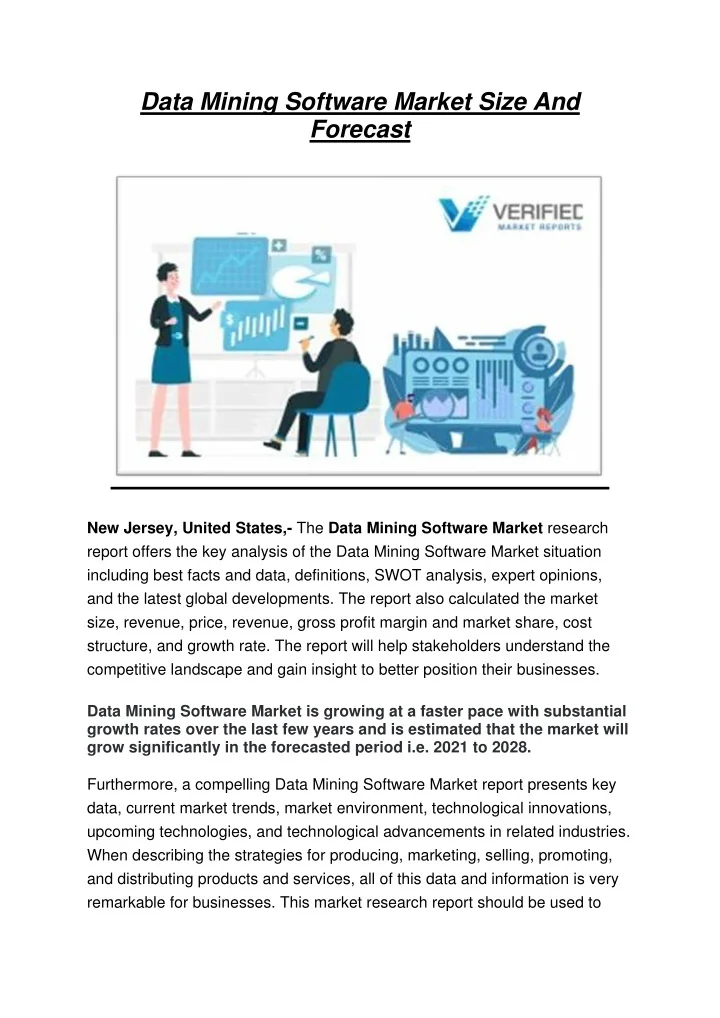 PPT - Data Mining Software Market PowerPoint Presentation, free ...