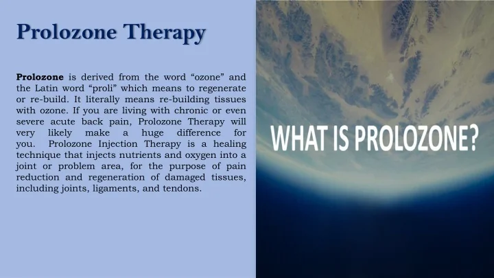 PPT - Everything You Need To Know About Prolozone treatment In ...