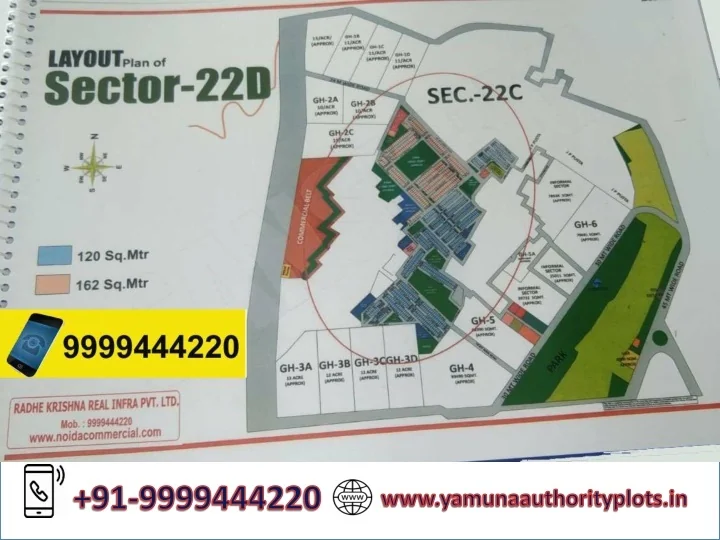 PPT - Yamuna Authority Plots Map, Yamuna Expressway Master Plan ...