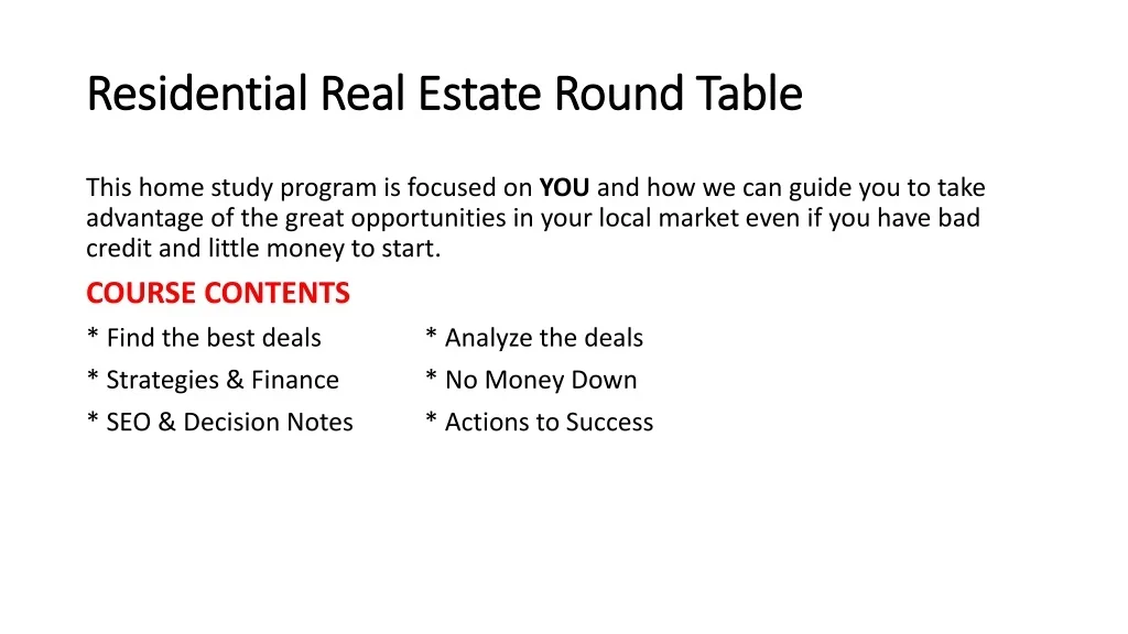 PPT - Master the Art of Real Estate Investments! PowerPoint ...