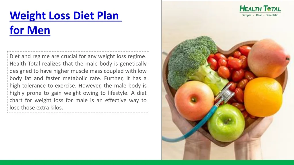 PPT - Weight Loss Diet Plan for Men PowerPoint Presentation, free ...