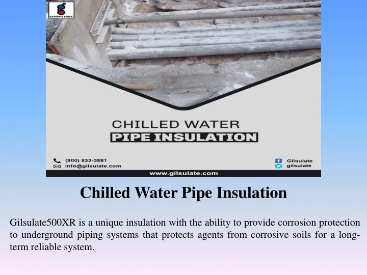 PPT - Chilled Water Pipe Insulation PowerPoint Presentation, free download - ID:10968465