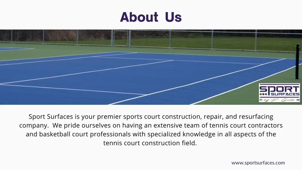PPT - Benefits Of Specialized Courts Over Paved Surfaces PowerPoint ...