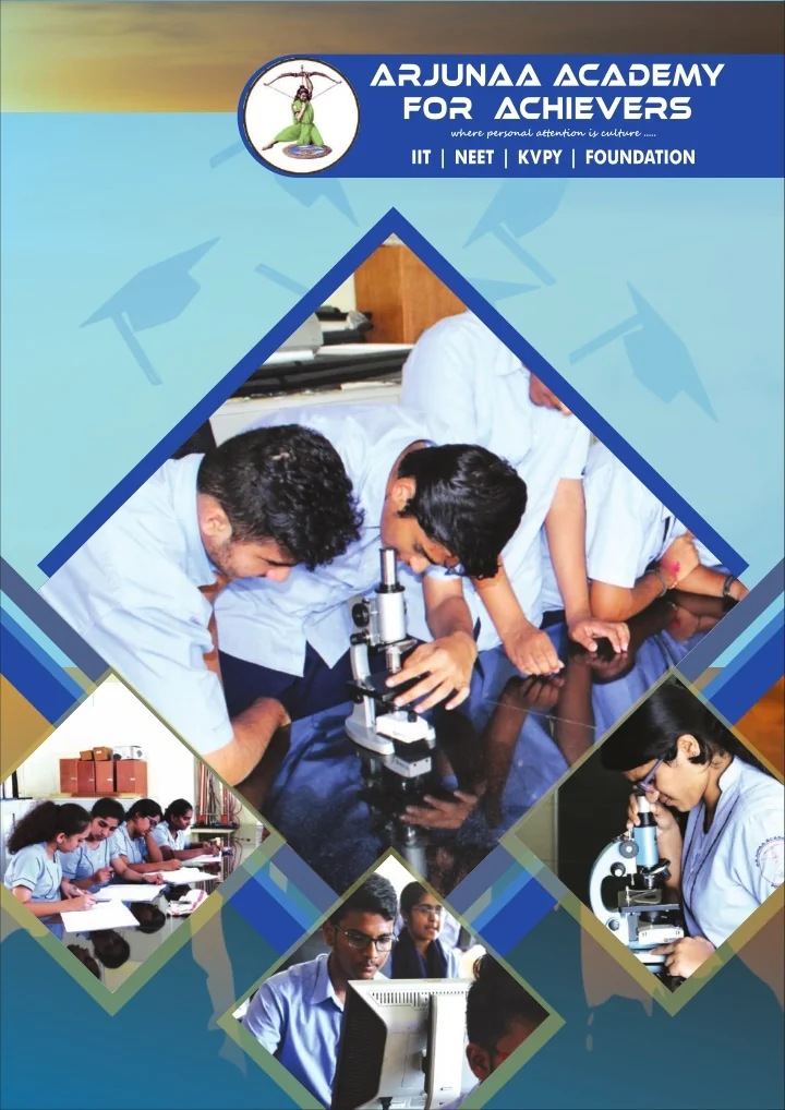 PPT - Brochure - Admission Open For 2022 - 2023 - IIT, JEE, KVPY, NEET ...
