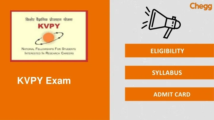 PPT - Kishore Vaigyanik Protsahah Yojna(KVPY) PowerPoint Presentation ...