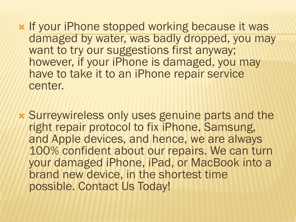 PPT - iphone repair surrey bc ppt PowerPoint Presentation, free ...
