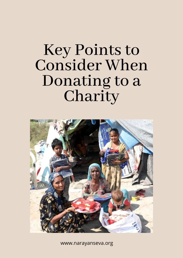 PPT - Key Points to Consider When Donating to a Charity PowerPoint ...