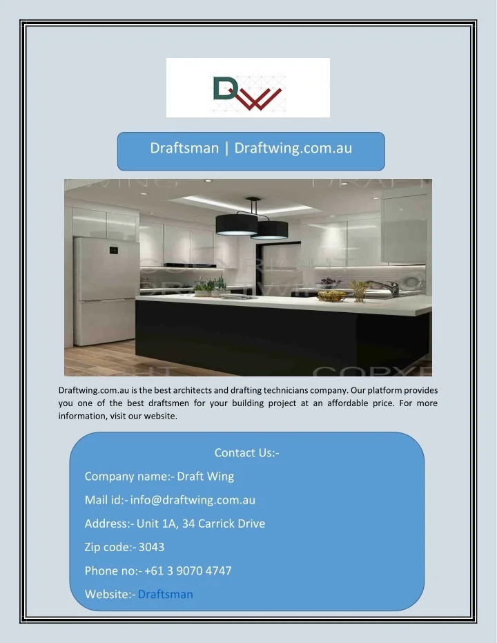 Ppt Draftsman Powerpoint Presentation Free Download Id 10978945