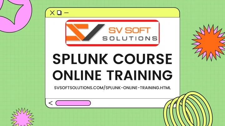 PPT - splunk training ppt sv soft solutions pdf PowerPoint Presentation ...