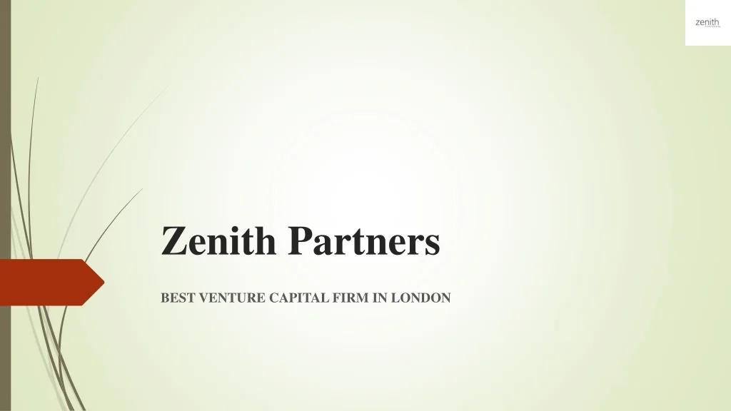 PPT - Best Fund Raising Companies in UK - Zenith Partners PowerPoint ...