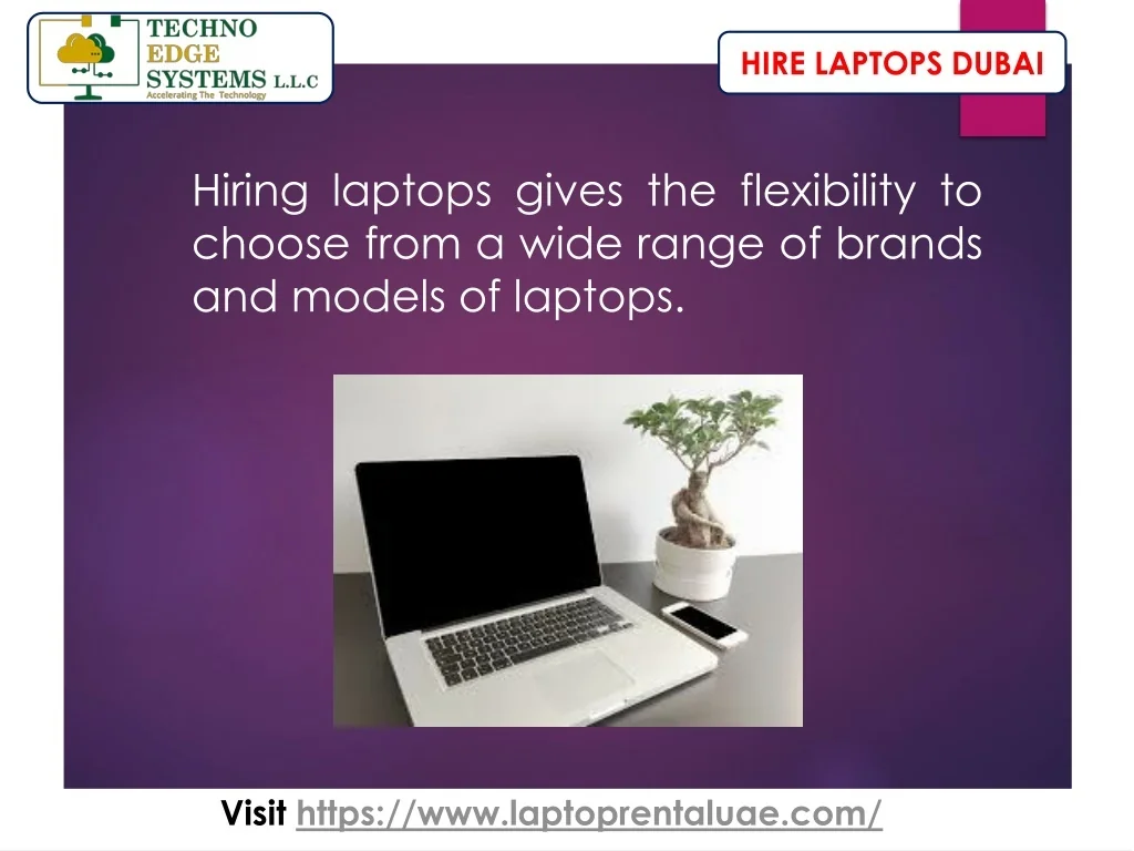 PPT - How is Hiring Laptops are Beneficial in Dubai? PowerPoint ...