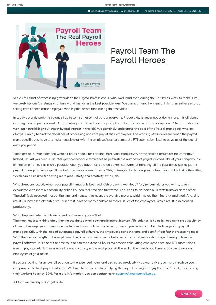 PPT - Payroll Team The Payroll Heroes PowerPoint Presentation, free ...