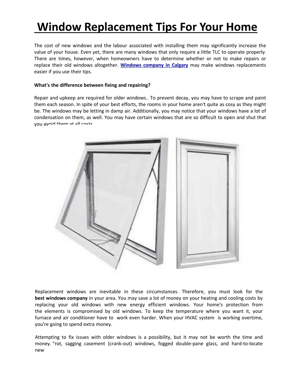 PPT - Window Replacement Tips For Your Home PowerPoint Presentation ...