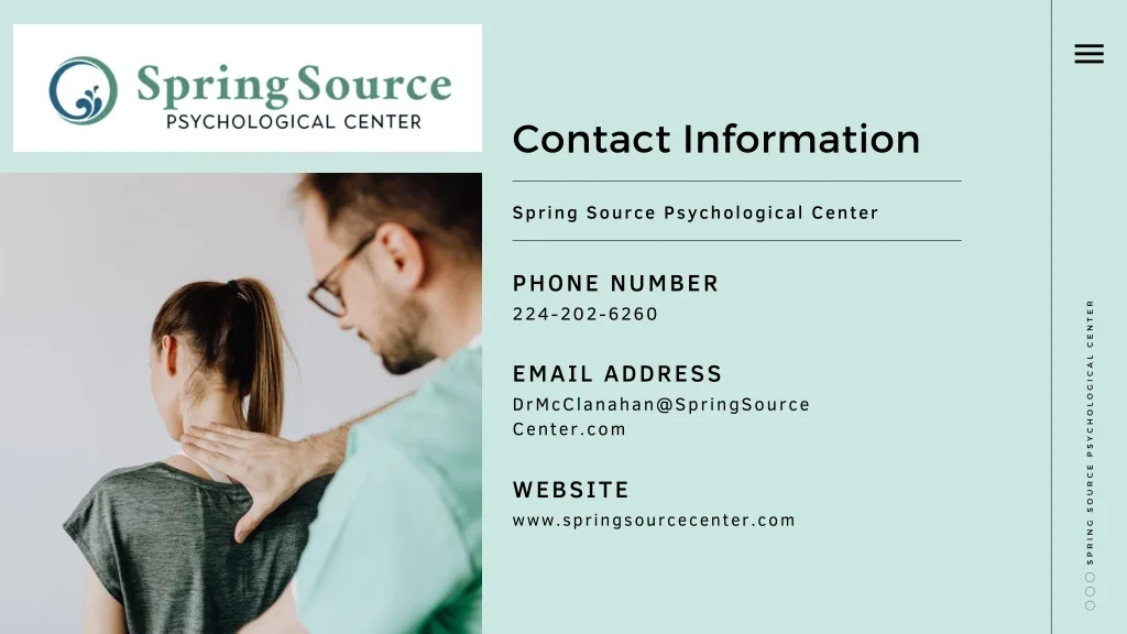 PPT - Mental Health - Spring Source Psychological Center PowerPoint ...