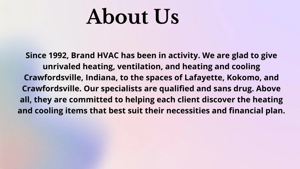 PPT - Brand Heating and Air Conditioning PowerPoint Presentation, free ...