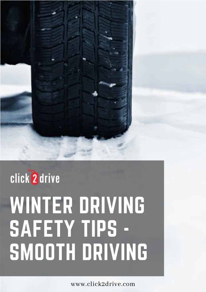 PPT - Winter Driving Safety Tips - Smooth Driving PowerPoint ...