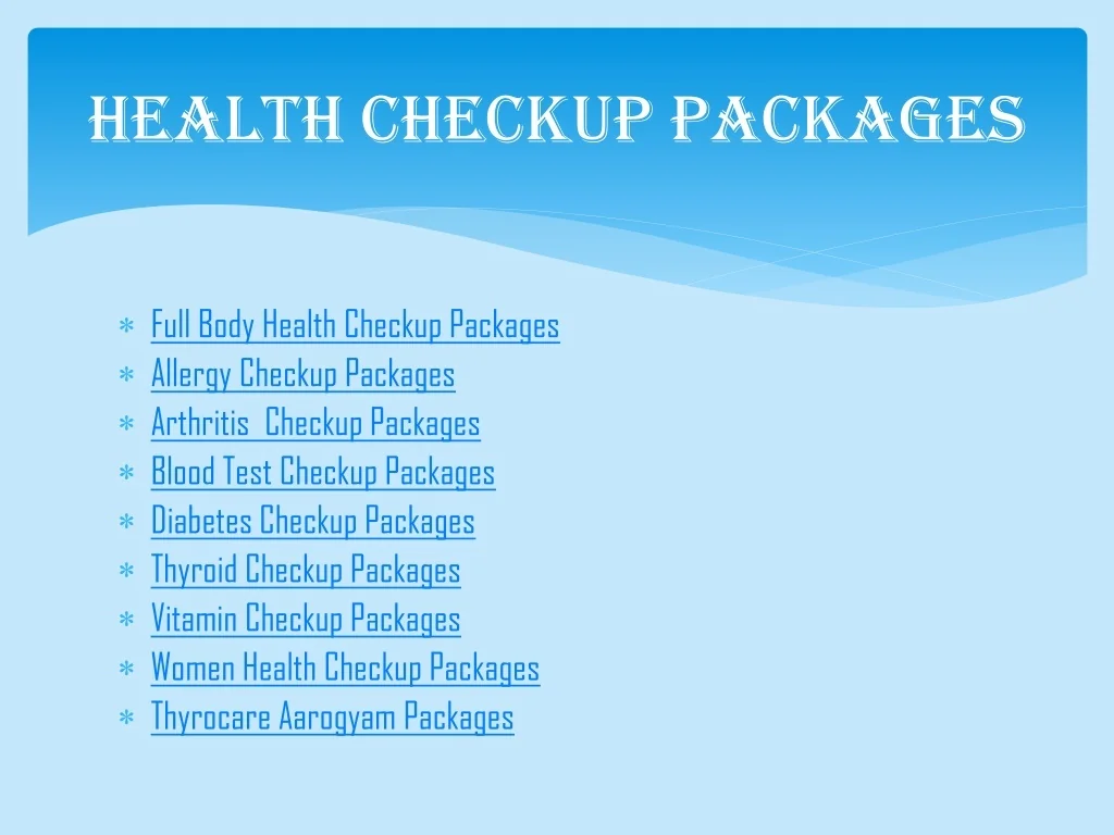 PPT - Why Full Body Checkup is Best? PowerPoint Presentation, free ...