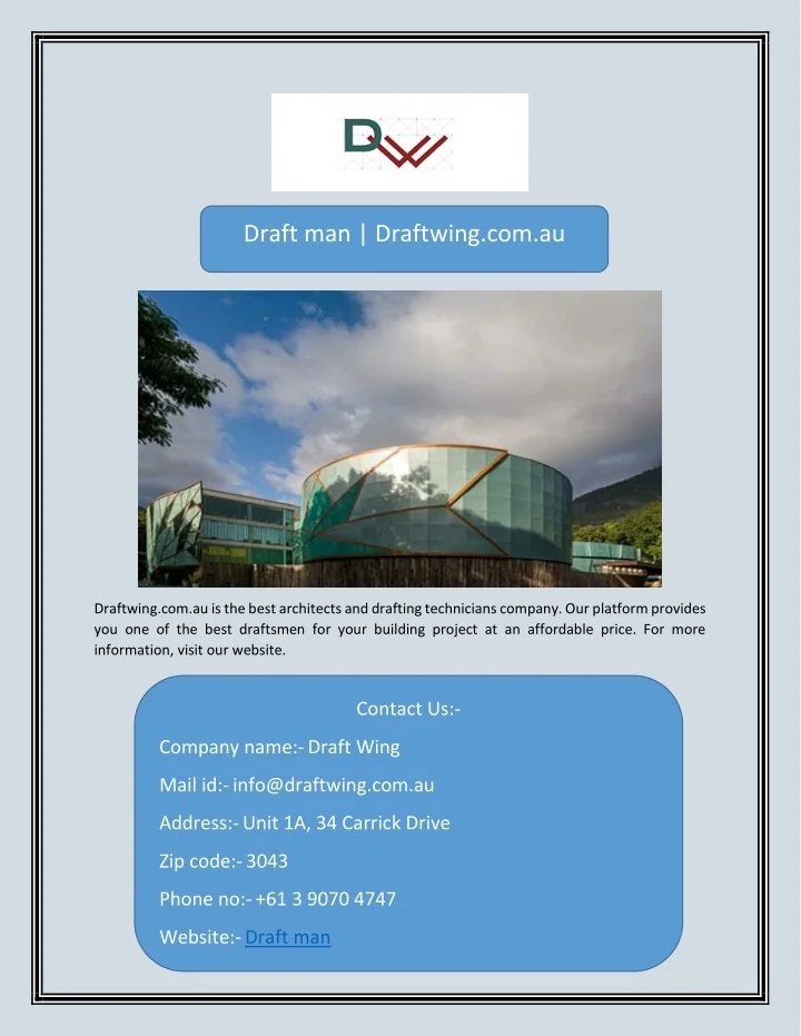 PPT - Draft man PowerPoint Presentation, free download - ID:11001937