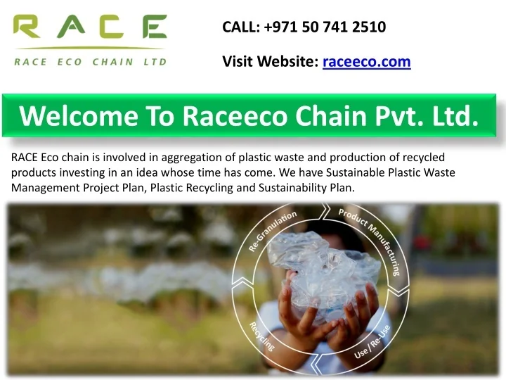 PPT - Plastic Waste Management Project Plan - Raceeco Chain PowerPoint ...