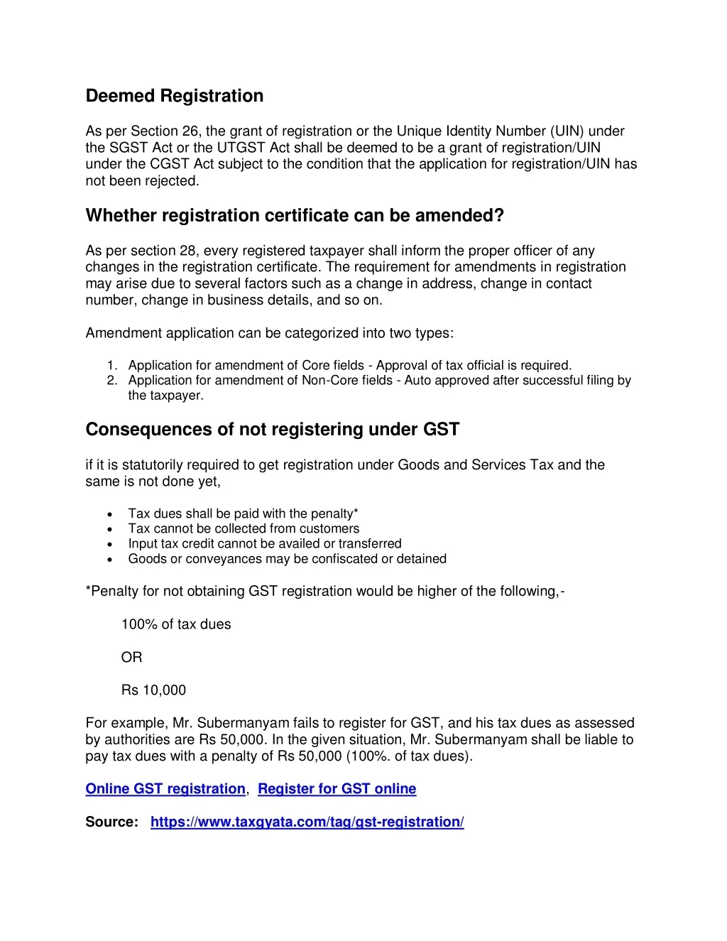 PPT - The Ultimate Guide to Online GST Registration - TaxGyata ...