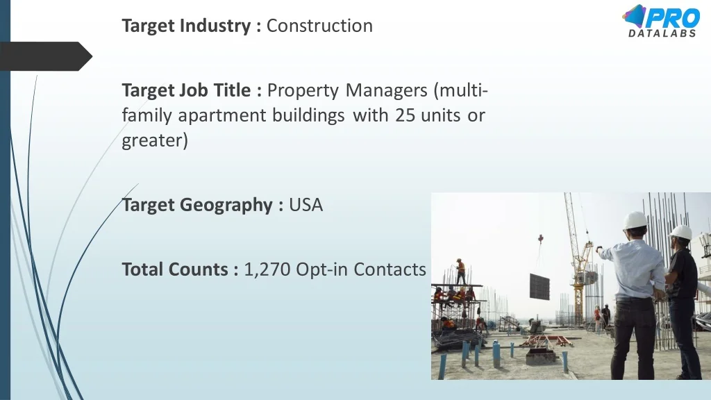 PPT - Top Construction Industry Email List Providers in USA PowerPoint ...