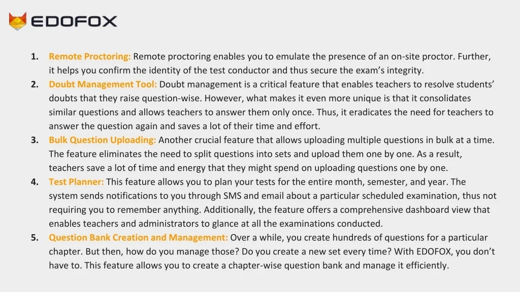PPT - Enhance your Online Examination Approach with EDOFOX PowerPoint ...