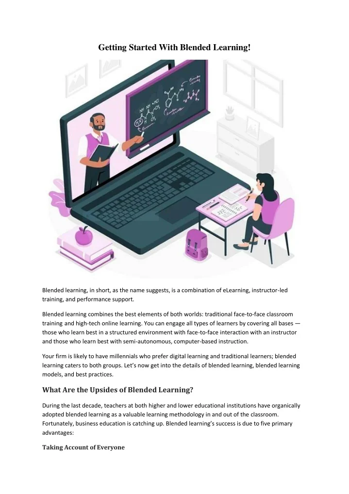 PPT - Getting Started With Blended Learning! PowerPoint Presentation ...