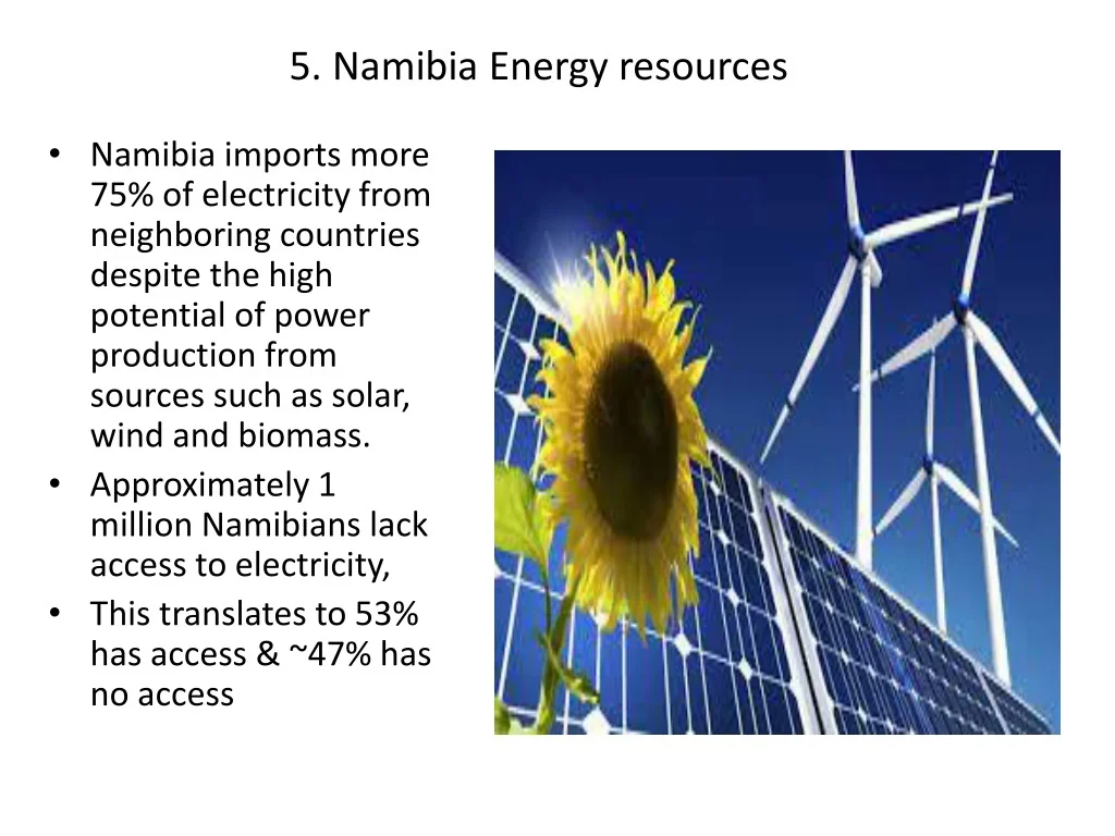 PPT - A Brief Introduction to Namibia: A Perspective on Mineral and ...