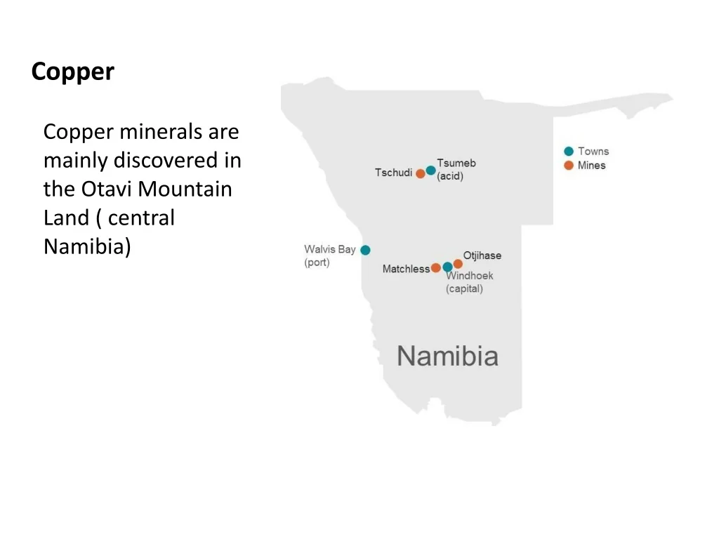 PPT - A Brief Introduction to Namibia: A Perspective on Mineral and ...