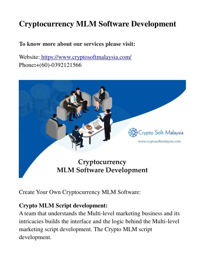 PPT - Cryptocurrency MLM Software Development PowerPoint Presentation, free download - ID:11009649