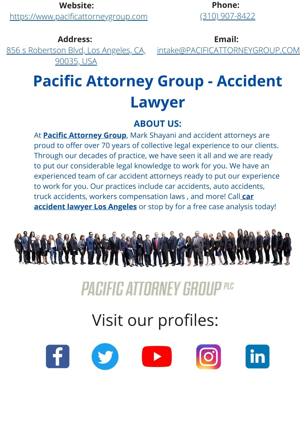 PPT - Pacific Attorney Group - Accident Lawyer PowerPoint Presentation ...