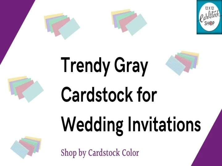 PPT - Trendy Cardstock for Wedding Invitations PowerPoint Presentation ...