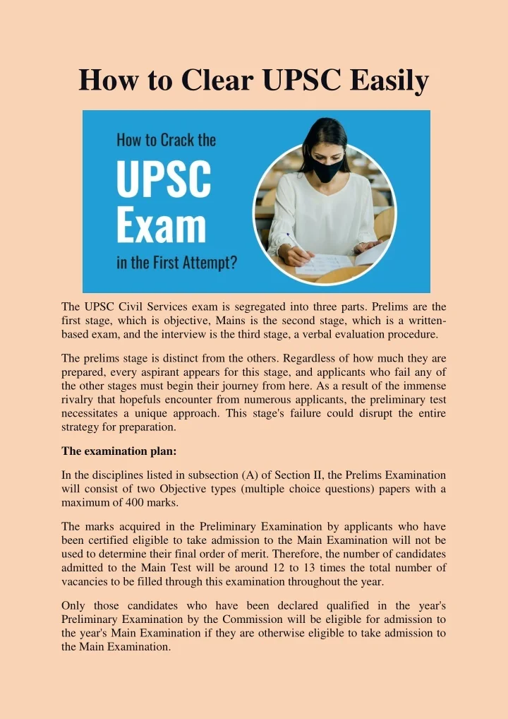 PPT - How to Clear IAS Exam PowerPoint Presentation, free download - ID ...