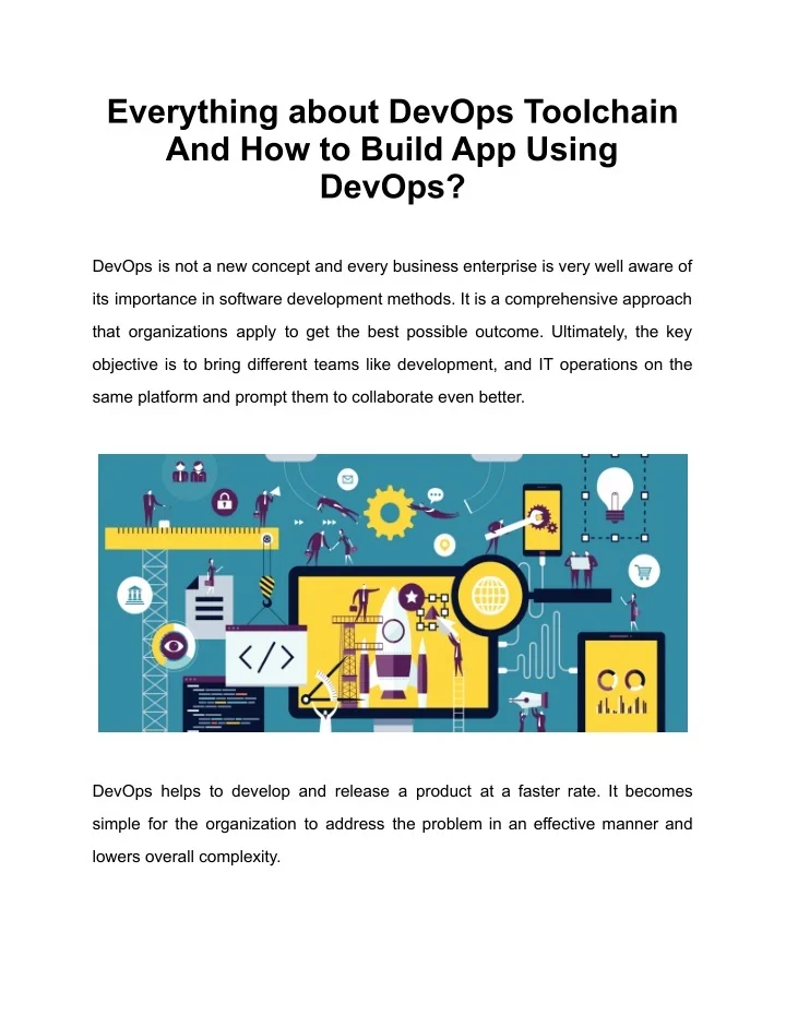 PPT - Everything about DevOps Toolchain And How to Build App Using DevOps? PowerPoint ...