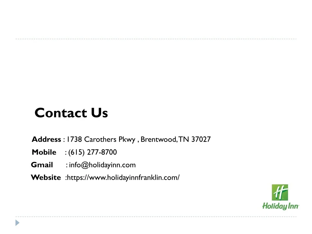 PPT - best hotels in brentwood tn PowerPoint Presentation, free ...