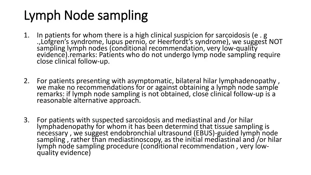 PPT - Sarcoidosis Disease Symptoms & Treatment - Dr. Nishtha Singh ...