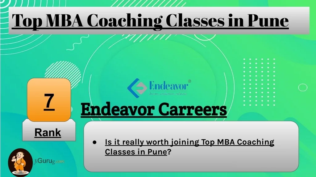 PPT - Top MBA Coaching in Pune PowerPoint Presentation, free download ...