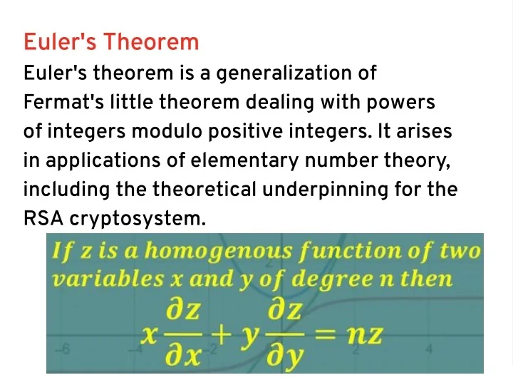 PPT - eulers theorem PowerPoint Presentation, free download - ID:11017696