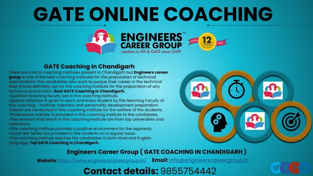 PPT - Gate Coaching in Chandigarh PowerPoint Presentation, free ...