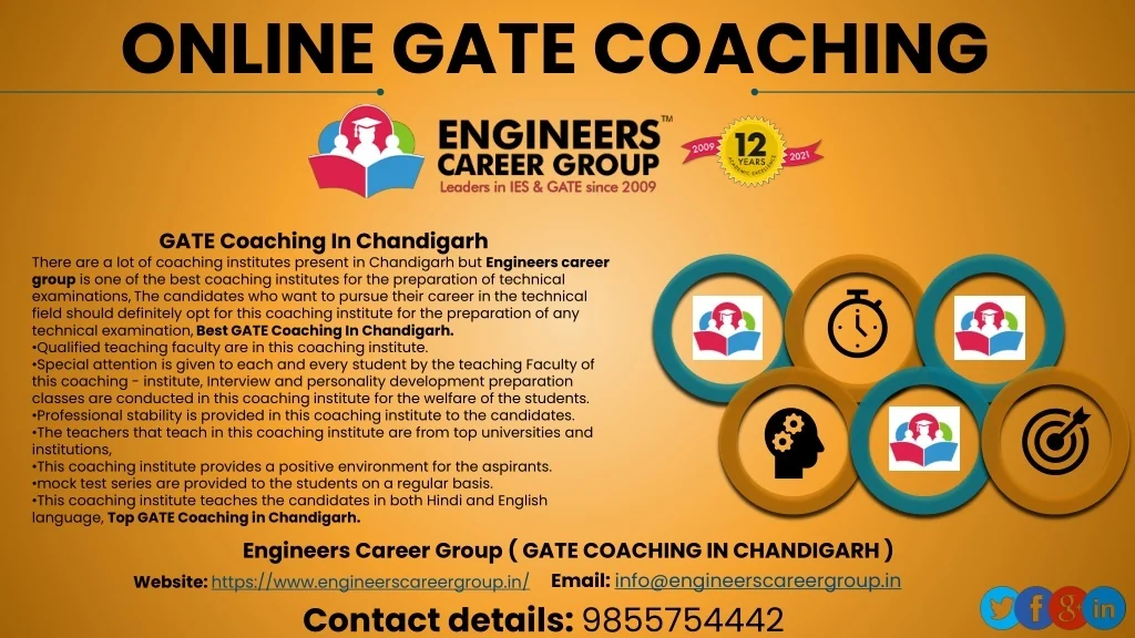 PPT - Gate Coaching in Chandigarh PowerPoint Presentation, free ...