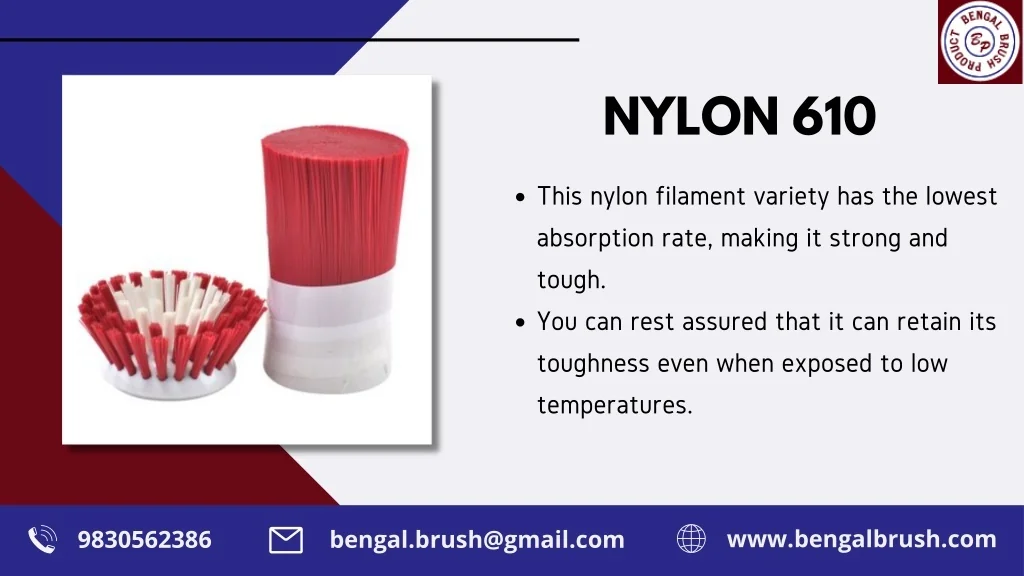PPT - Types Of Filaments Used To Make Nylon Roller Wire Brushes ...